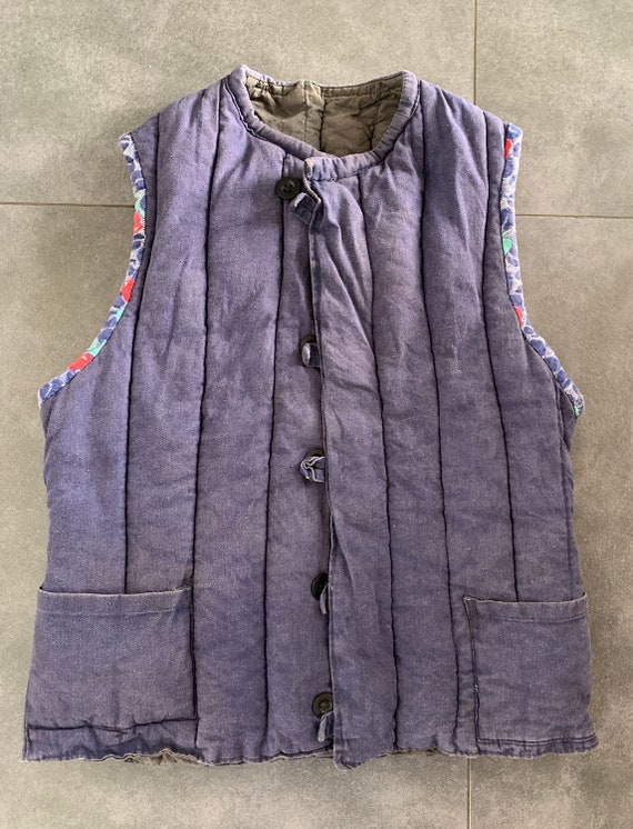 Soviet Children's Padded Cotton Telogreika Vatnik Jac… - Gem