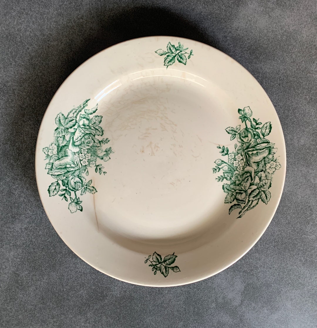 Large Soviet Dish 30 Cm. Vintage Plate Ussr 60s, Factory Budi - Etsy