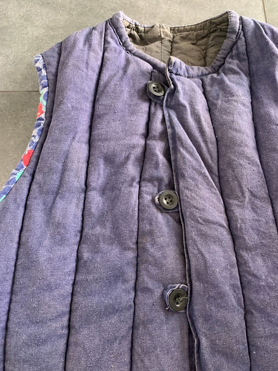 Soviet Children's Padded Cotton Telogreika Vatnik Jac… - Gem