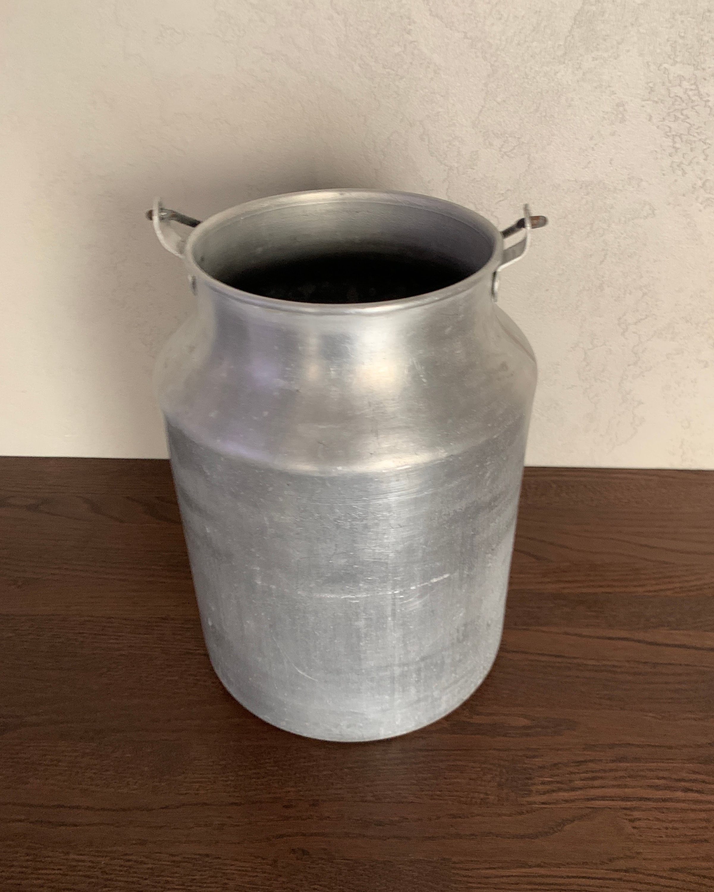 Antique Big Can, Soviet Milk Jug, Aluminum Milk Pail, Artistic Decor ...