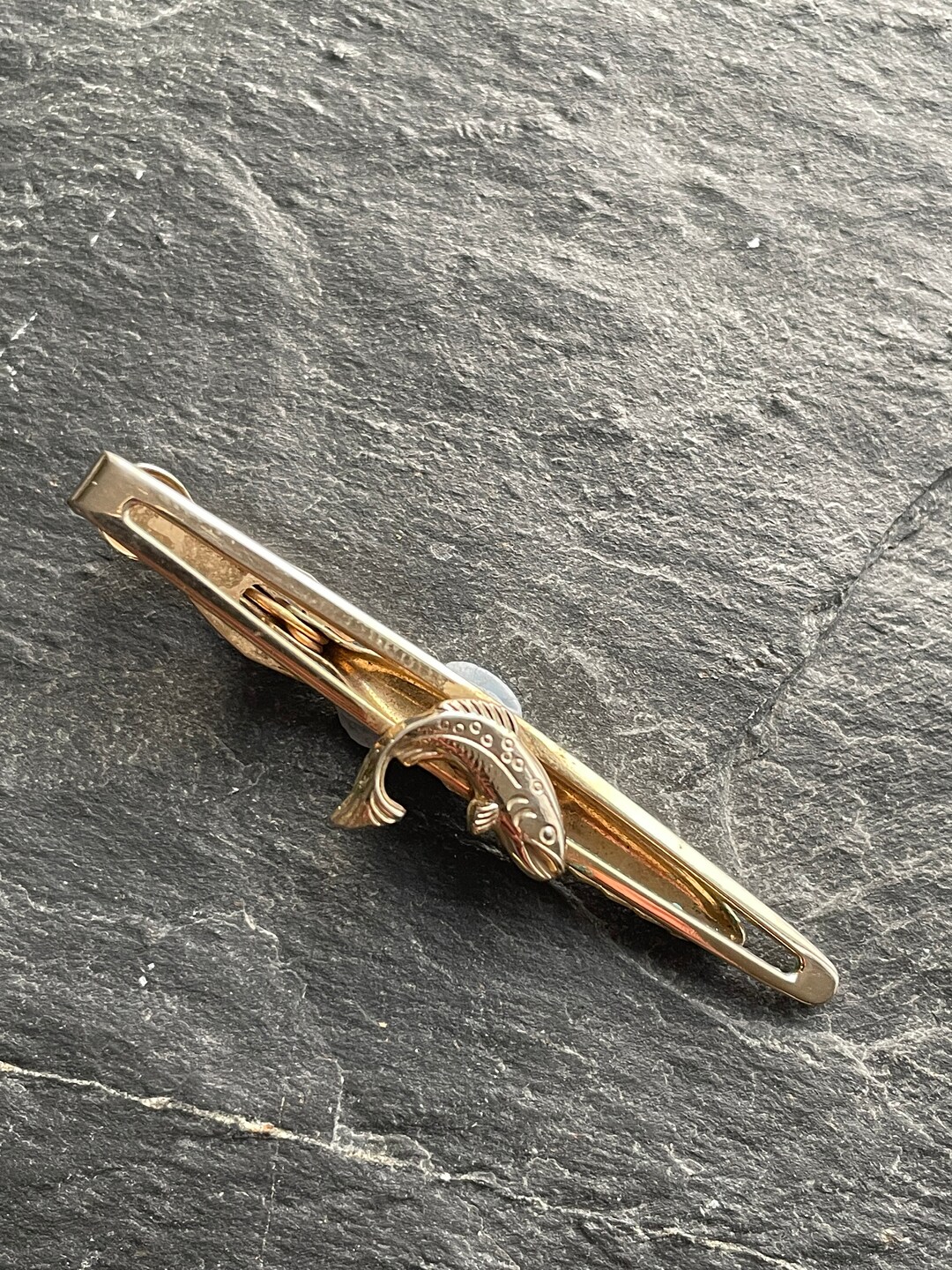 Fish Vintage Tie Pin Signed Nippy Clip, Made in England With a ...