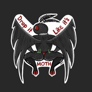 Set of 5 Sexy Cryptid Vinyl Stickers - Etsy