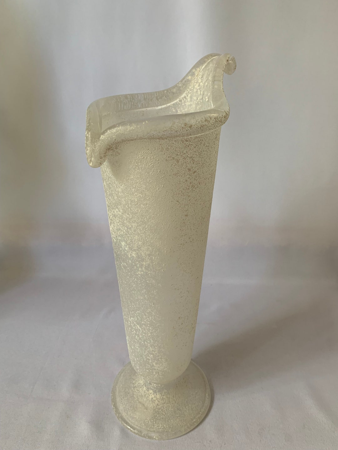 Murano Scavo Glass Vase, Styled After Ancient Vessel - Etsy