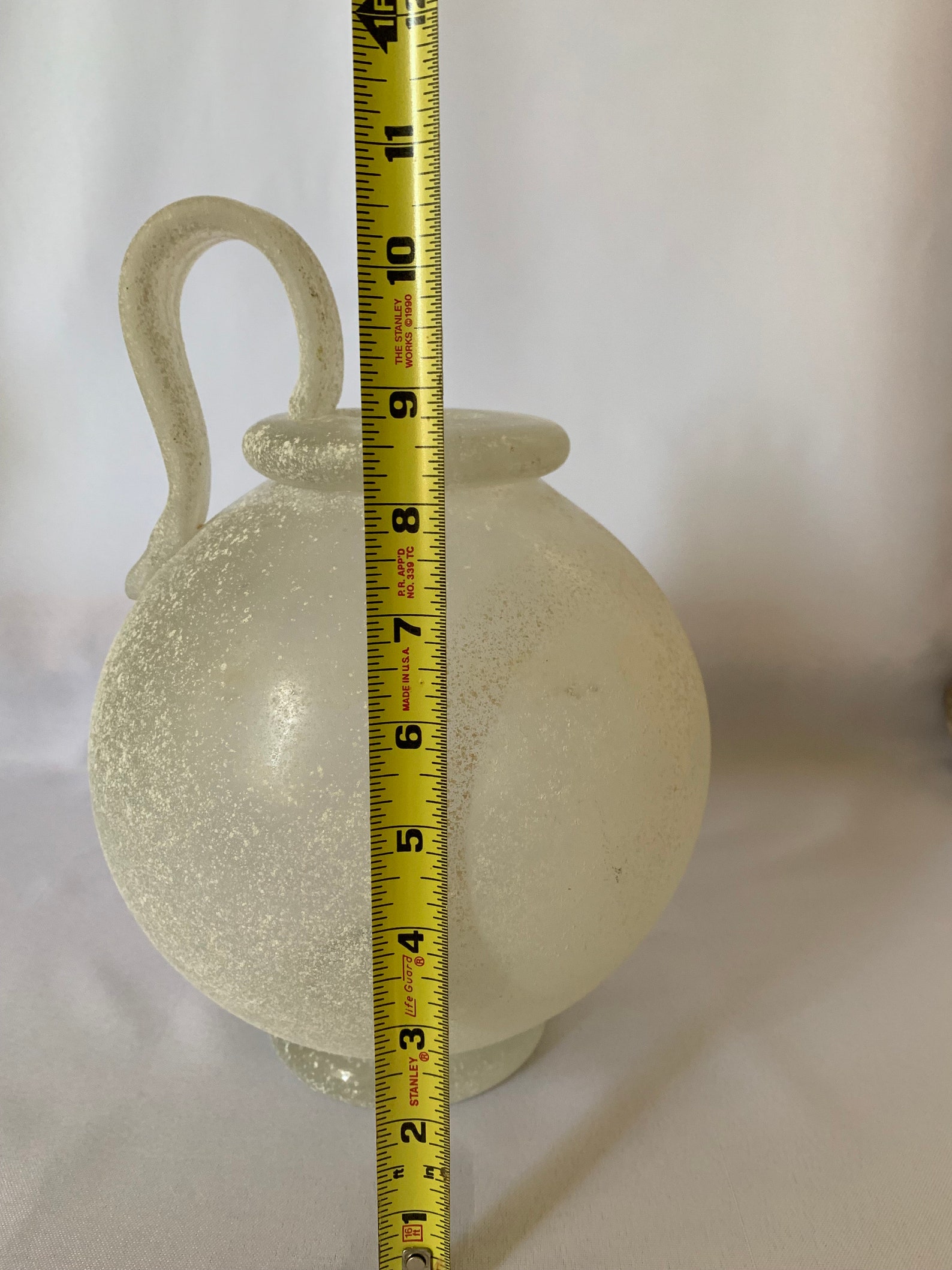 Murano Scavo Glass Vase, Styled After Ancient Roman Vessel - Etsy