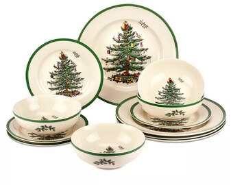 Christmas Dinnerware - Etsy
