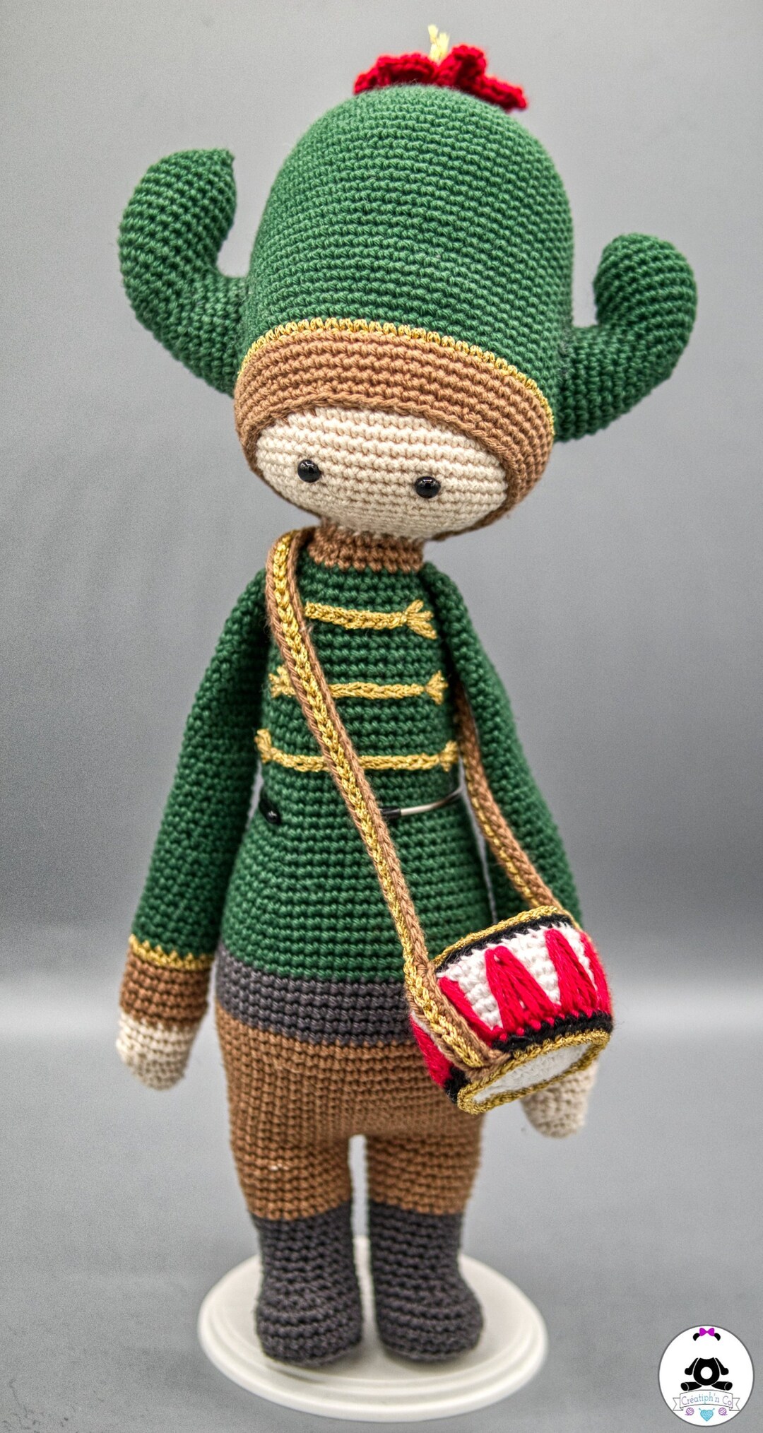 Cotton Thread Doll Carl Le Cactus - Etsy