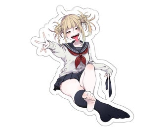 My Hero Academia Himiko Toga MHA Waterproof Sticker | Etsy