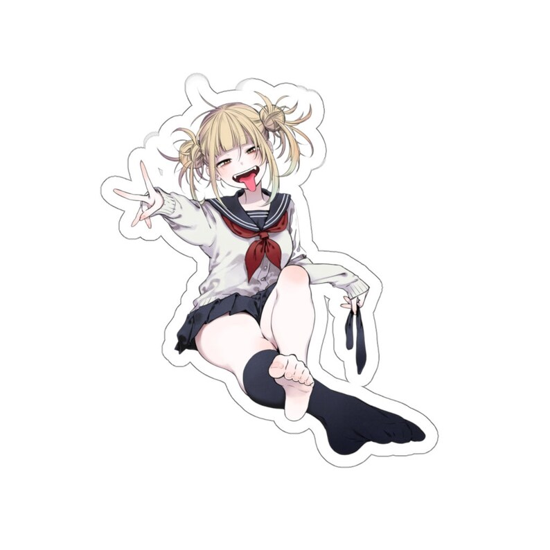 Himiko Toga Feet My Hero Academia MHA Waterproof Sticker | Etsy Israel