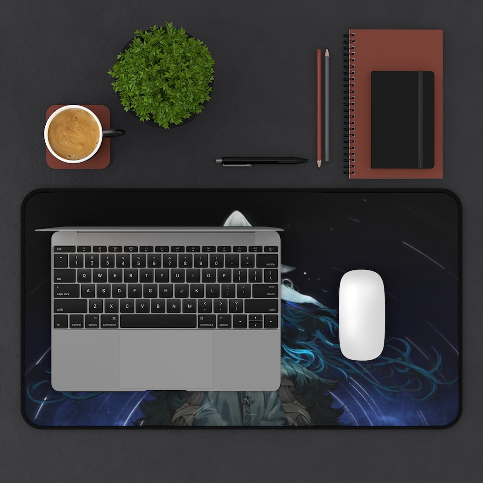 Elden Ring Ranni The Witch Gaming Desk Mat - Gamer Mouse Pad Playmat