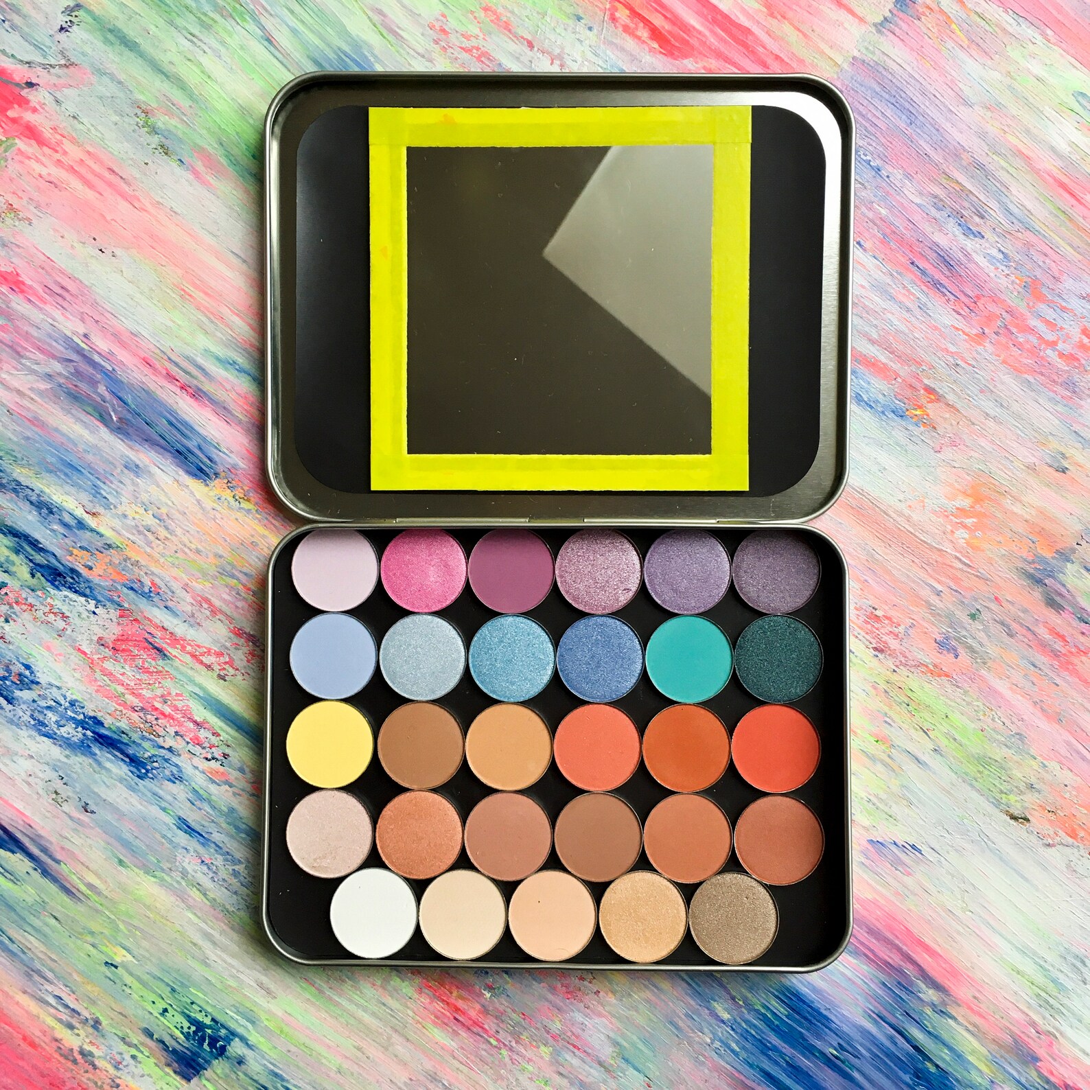 Magnetic Eyeshadow Palette Design "soul Blooming" Medium-sized (empty ...