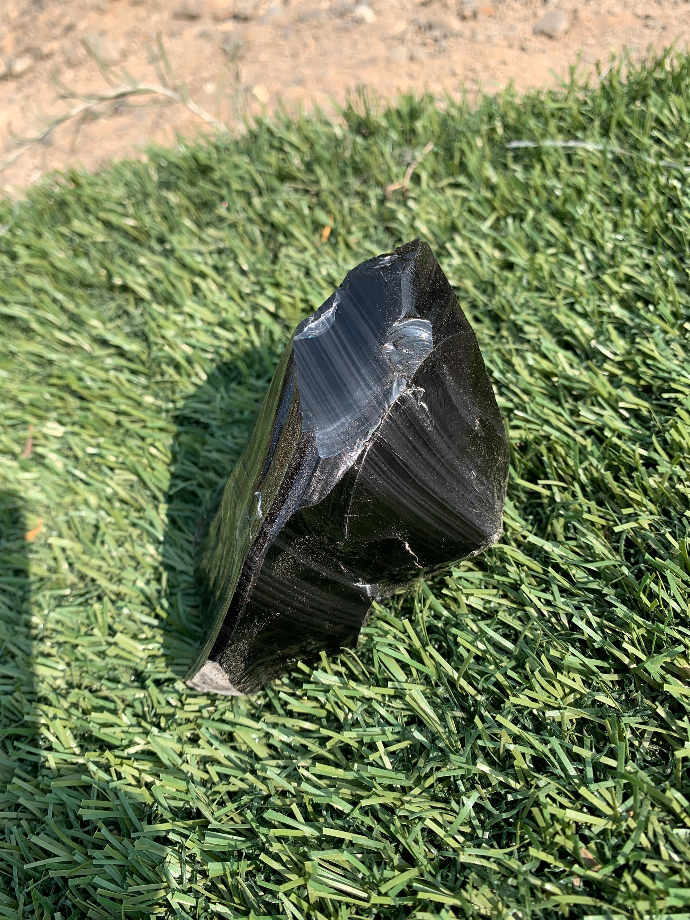 Black Obsidian Volcanic Glass - Etsy