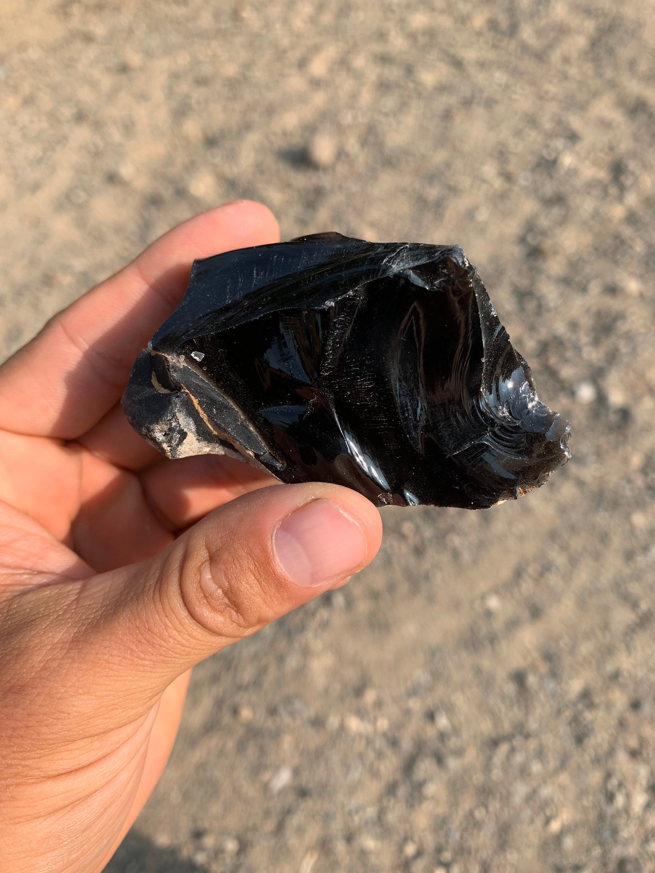 Black Obsidian Volcanic Glass - Etsy