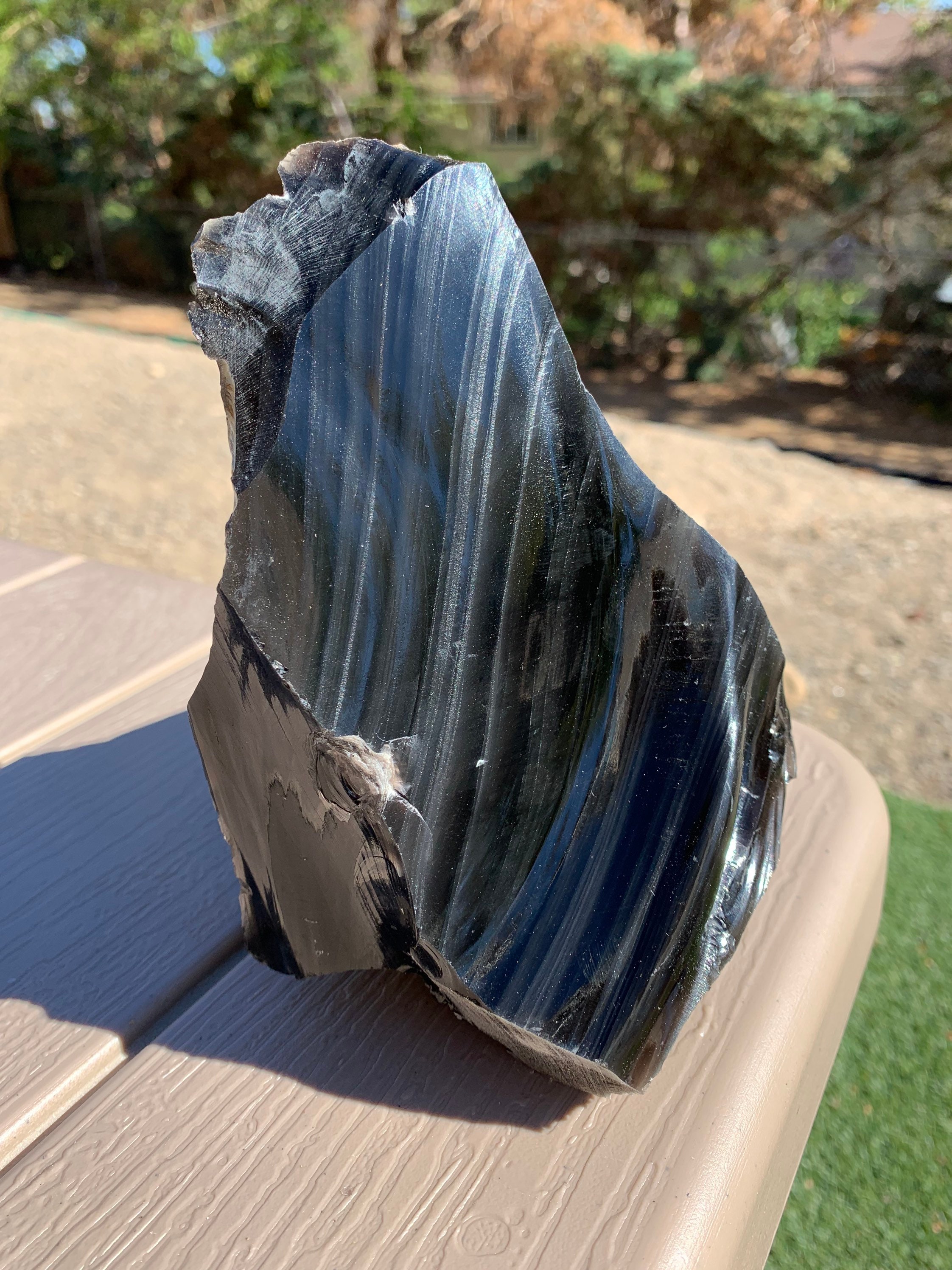 Rainbow Obsidian Volcanic Glass - Etsy