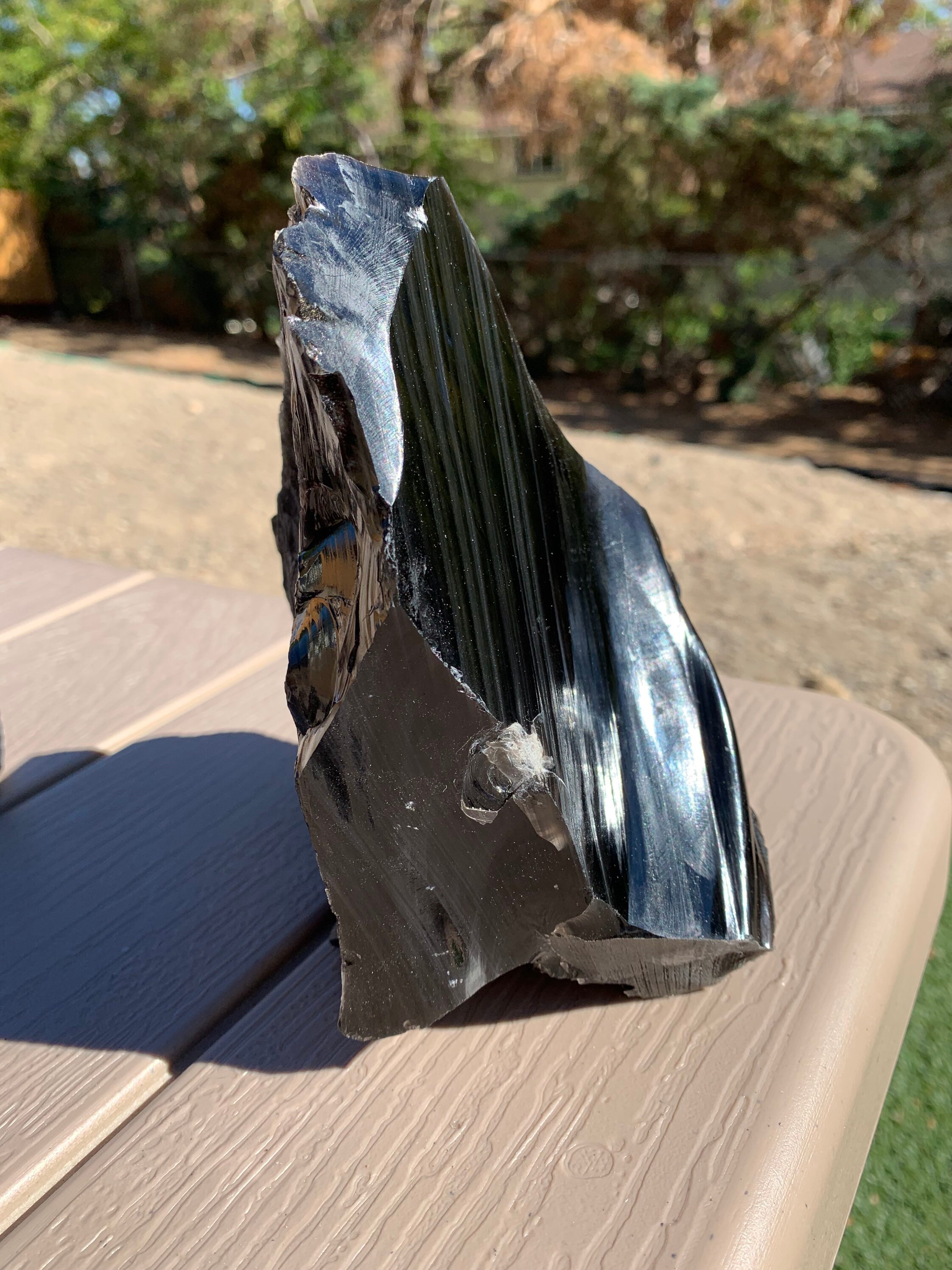 Rainbow Obsidian Volcanic Glass - Etsy