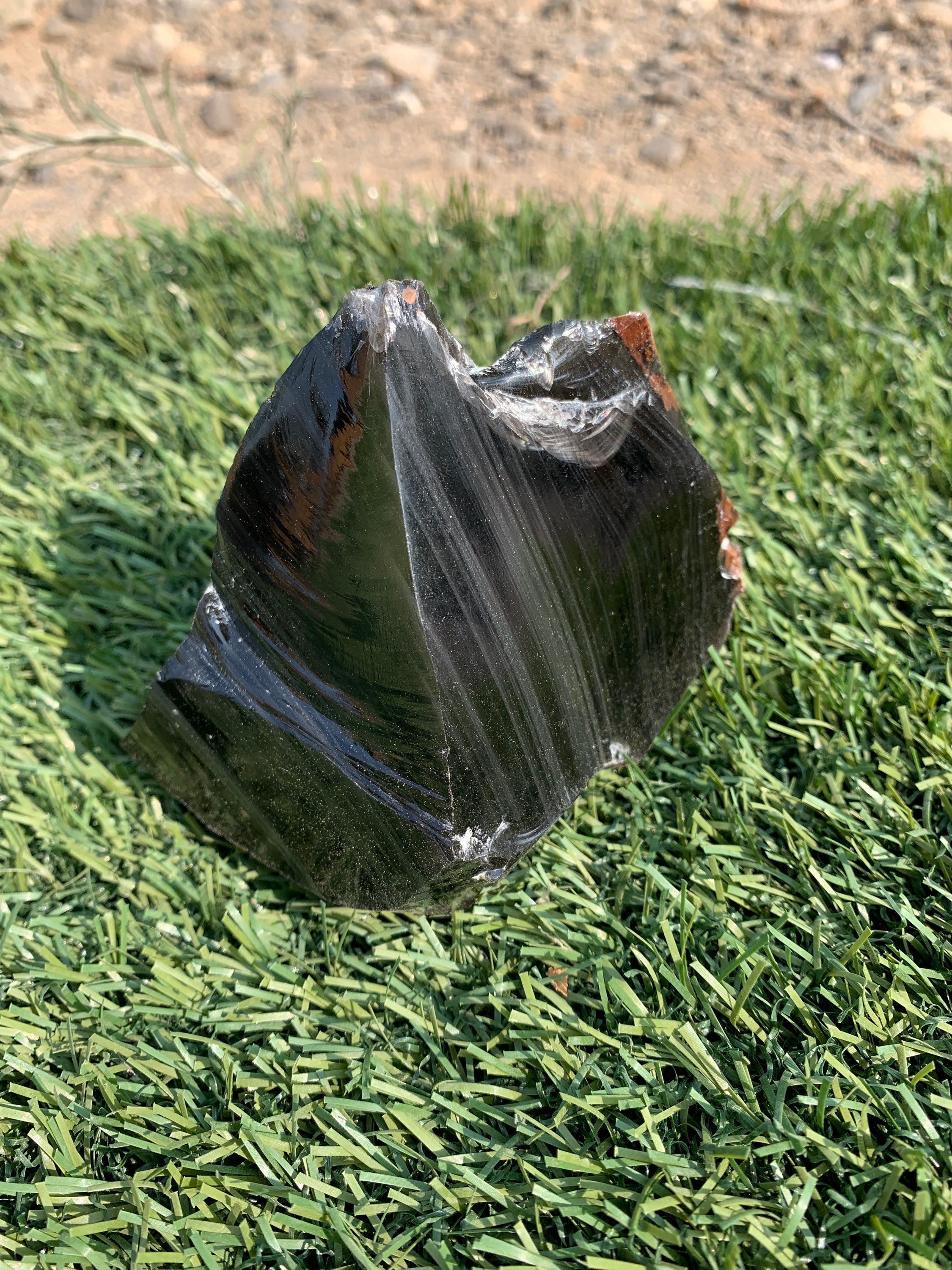 Black Obsidian Volcanic Glass - Etsy