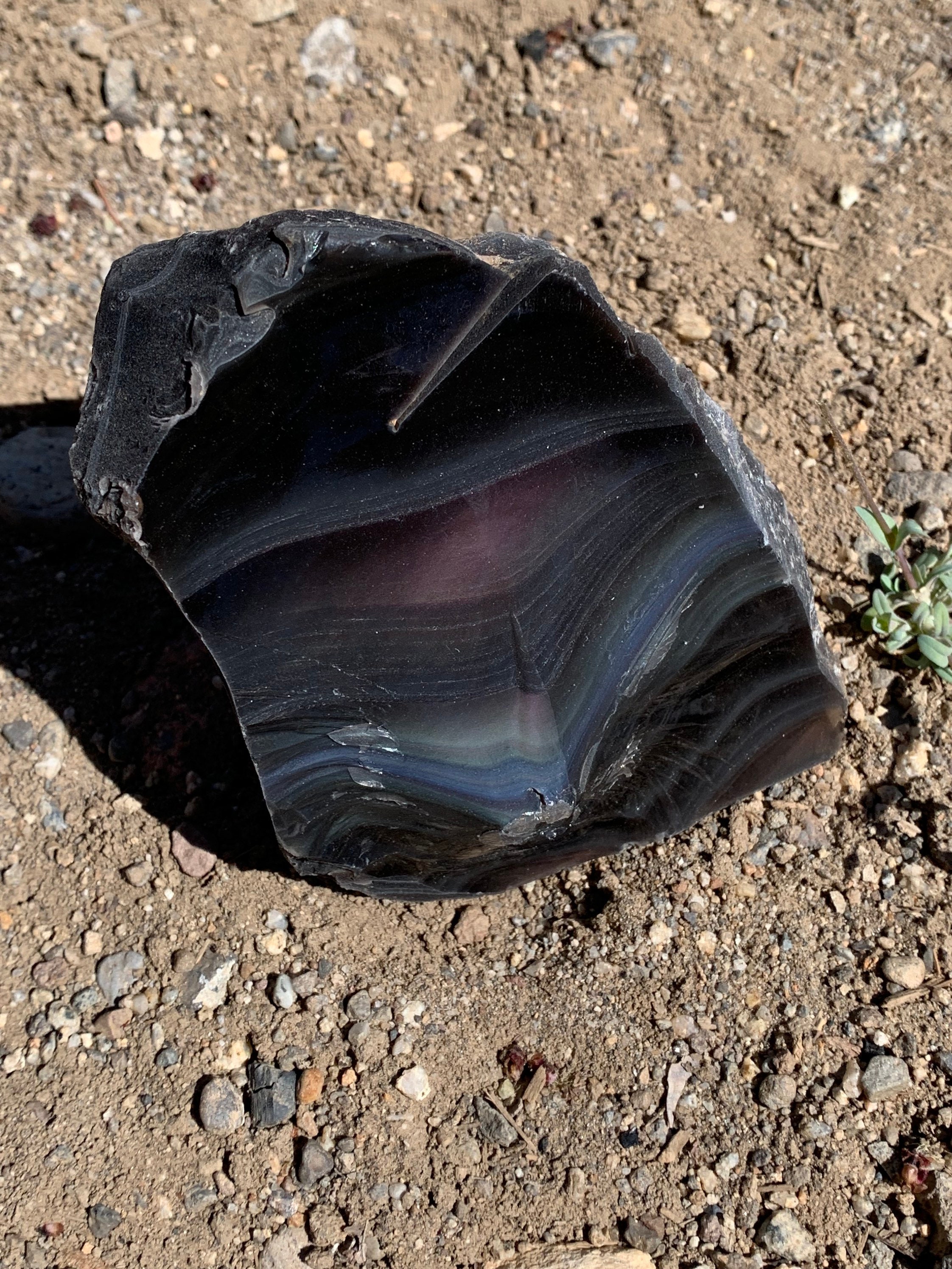 Rainbow Obsidian Volcanic Glass (beautiful!) - Etsy