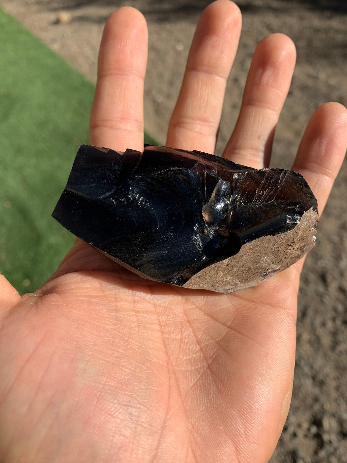 Rainbow Obsidian Volcanic Glass | Etsy