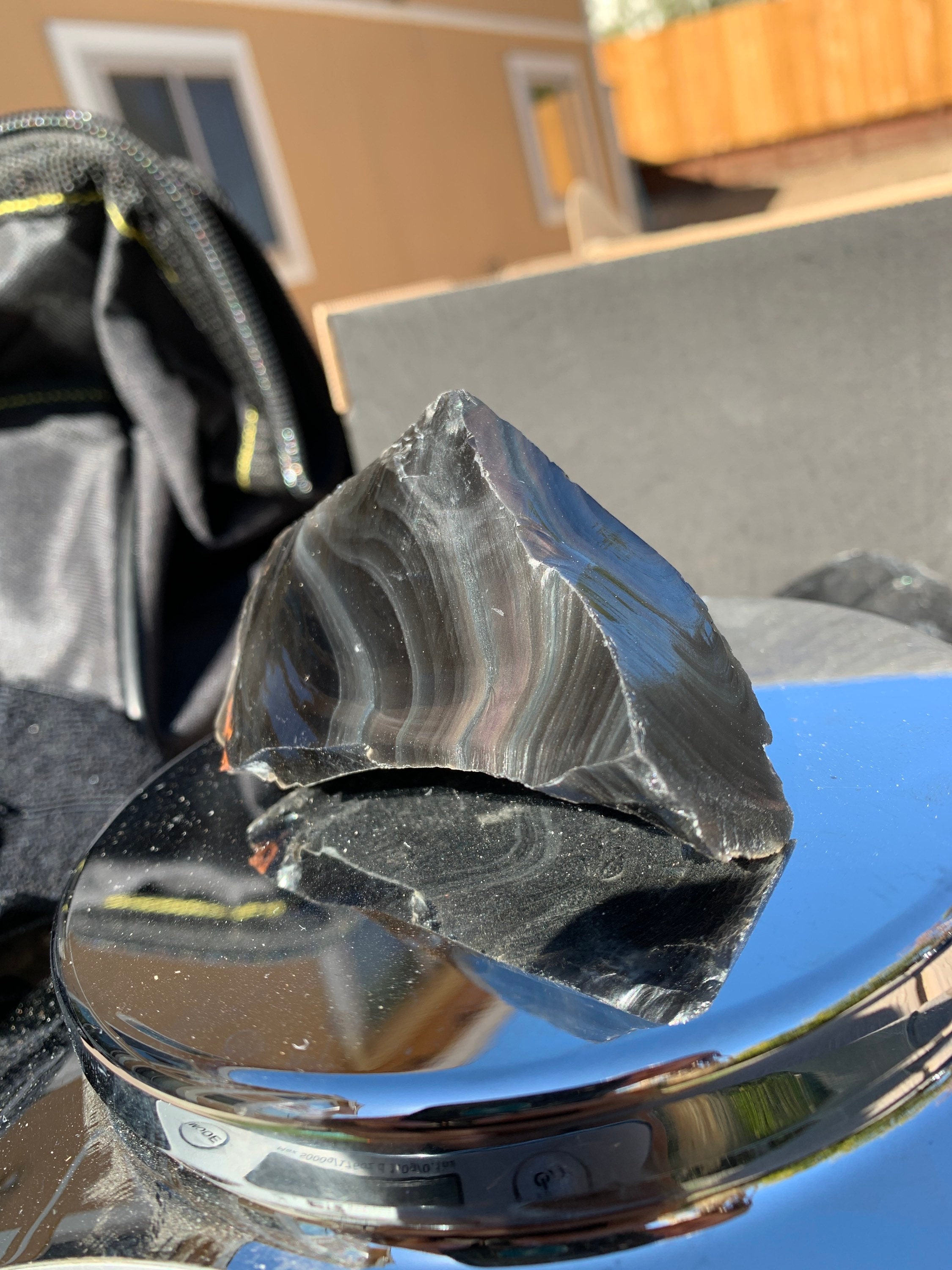 Rainbow Obsidian Volcanic Glass - Etsy