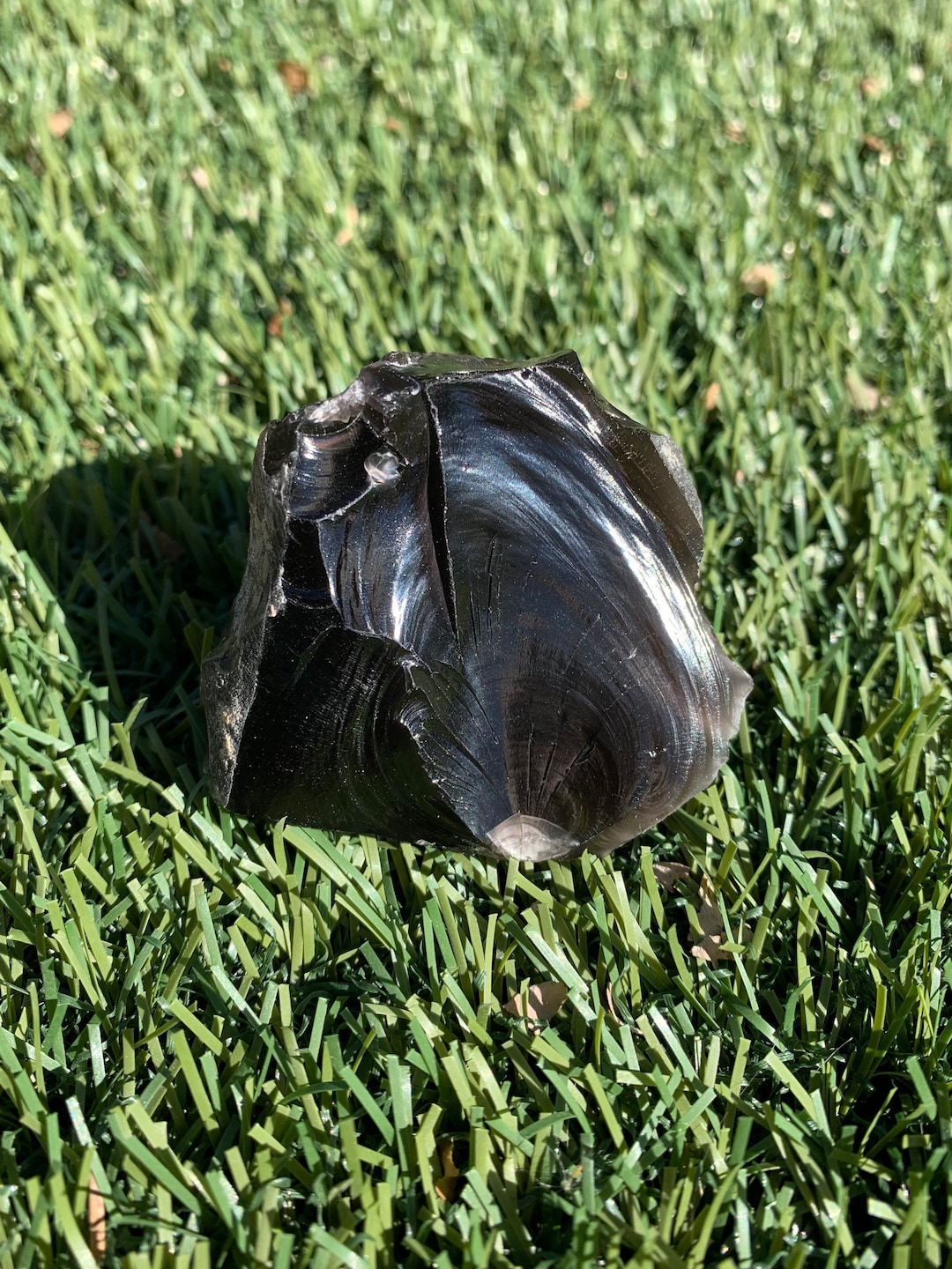 Black Obsidian Volcanic Glass - Etsy