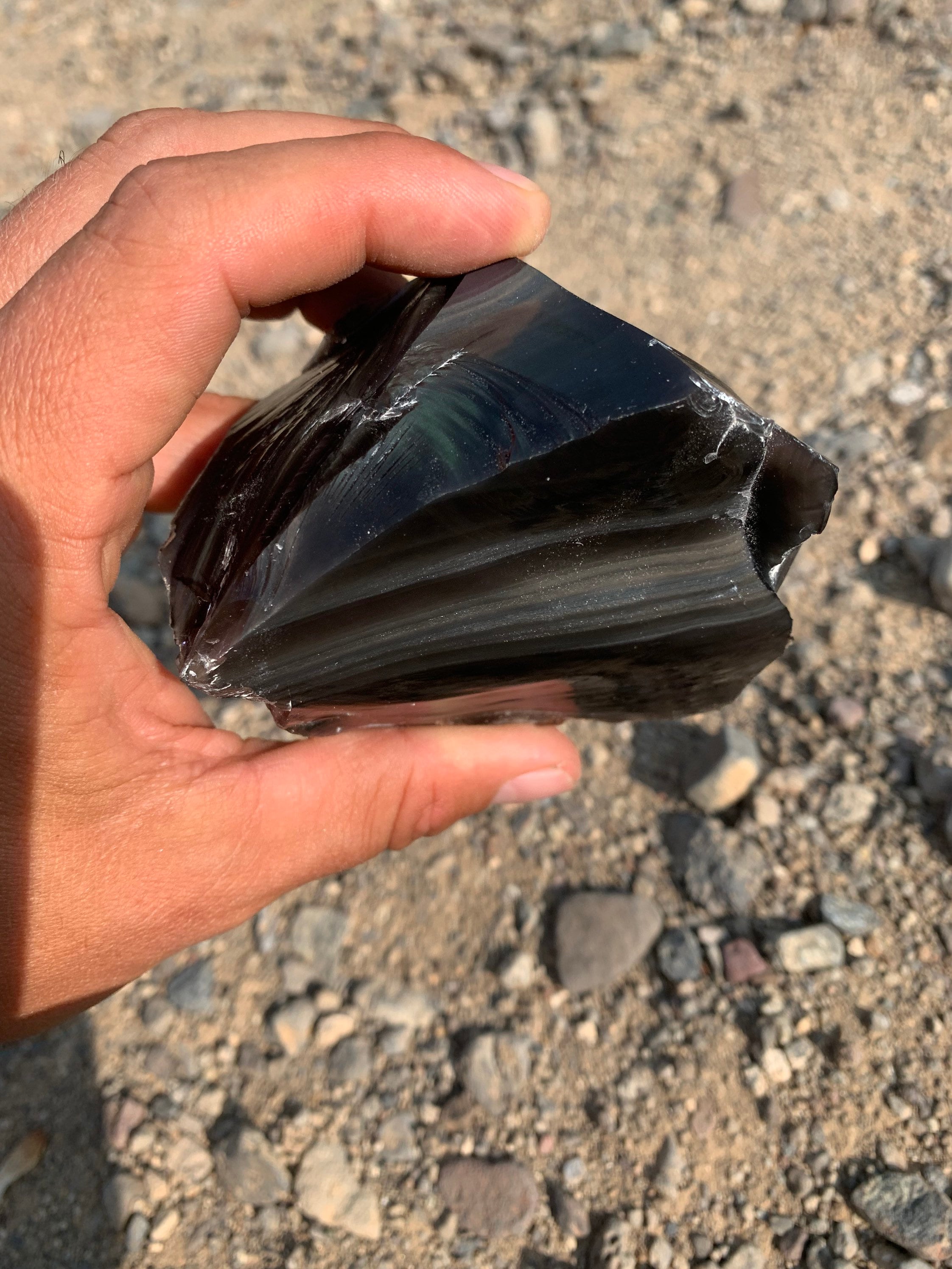 Rainbow Obsidian Volcanic Glass - Etsy