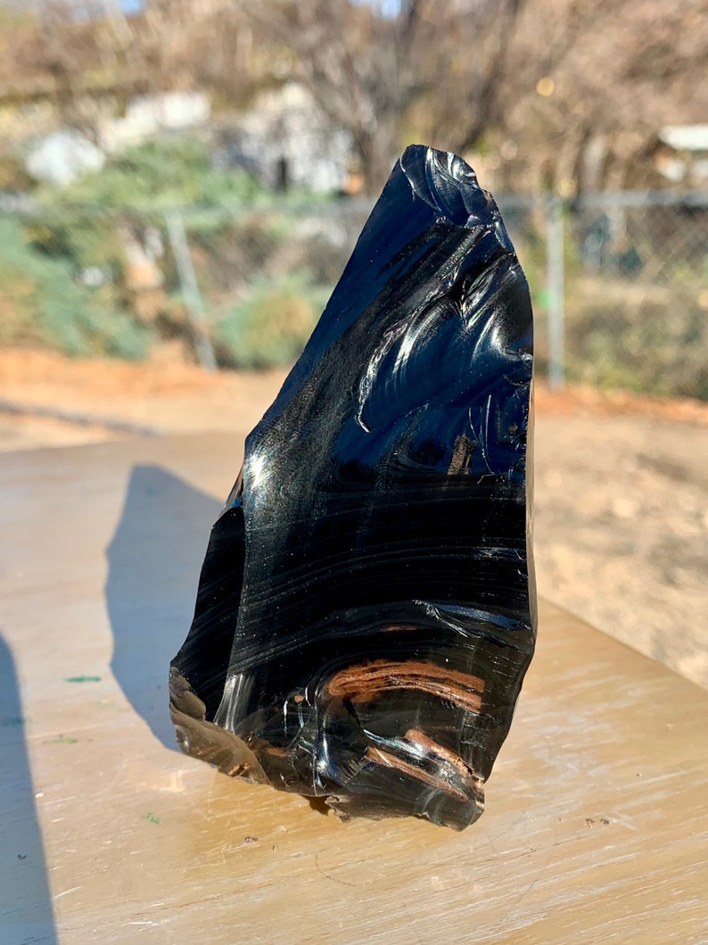 Rainbow Swirl Obsidian Volcanic Glass - Etsy