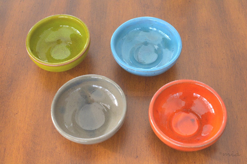 Cretan Handmade Ceramic Sets of 8 Pieces.for Tapas,hors D'oeuvre ...
