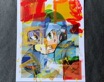 Mega Man Wall Decor - Etsy
