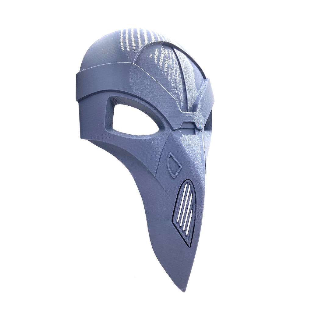 Inquisitor Mask Tales of the Jedi Raw 3D Print - Etsy
