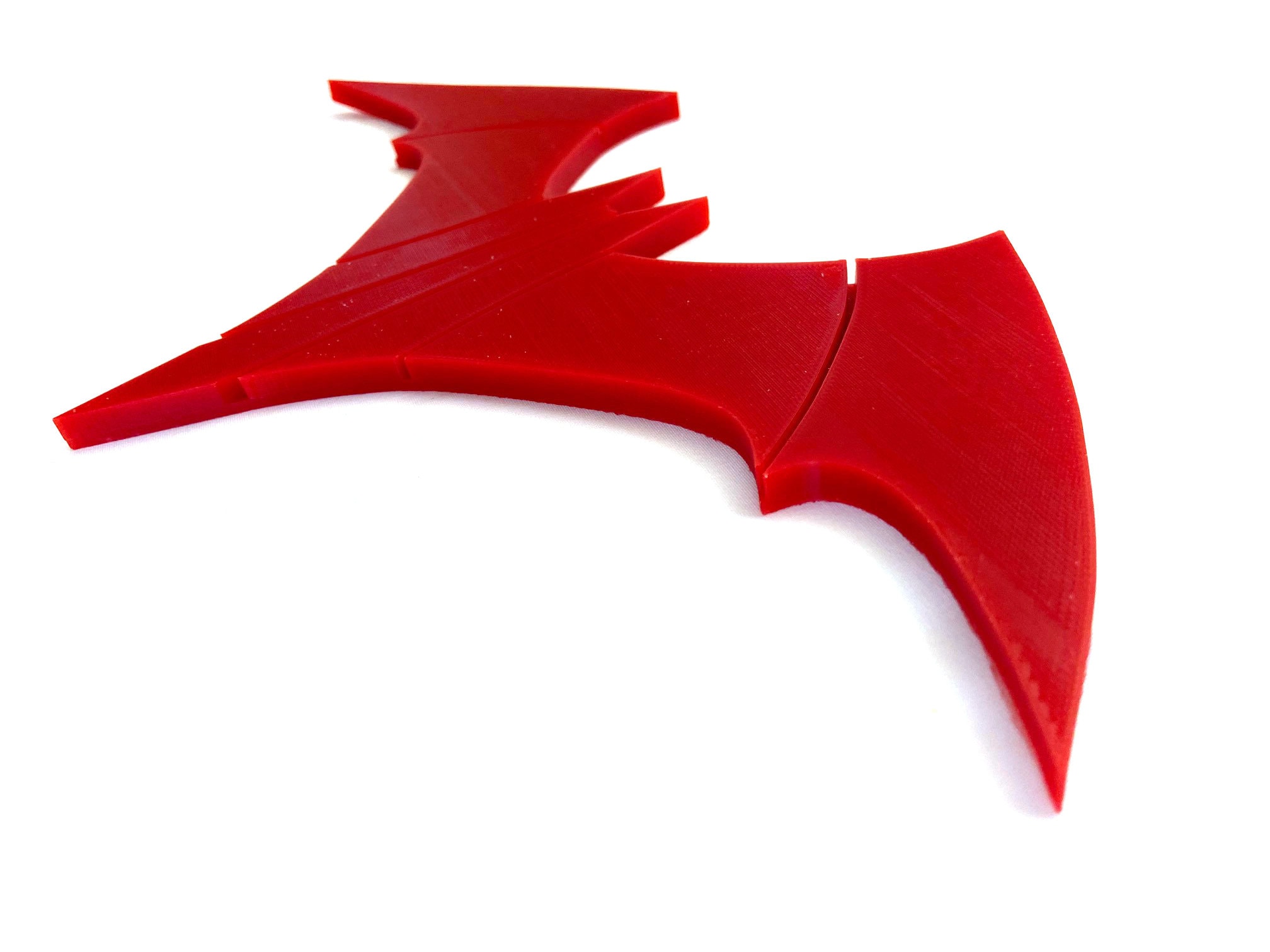 Red Bat Vigilante Chest Emblem Cosplay Chest Symbol - Etsy