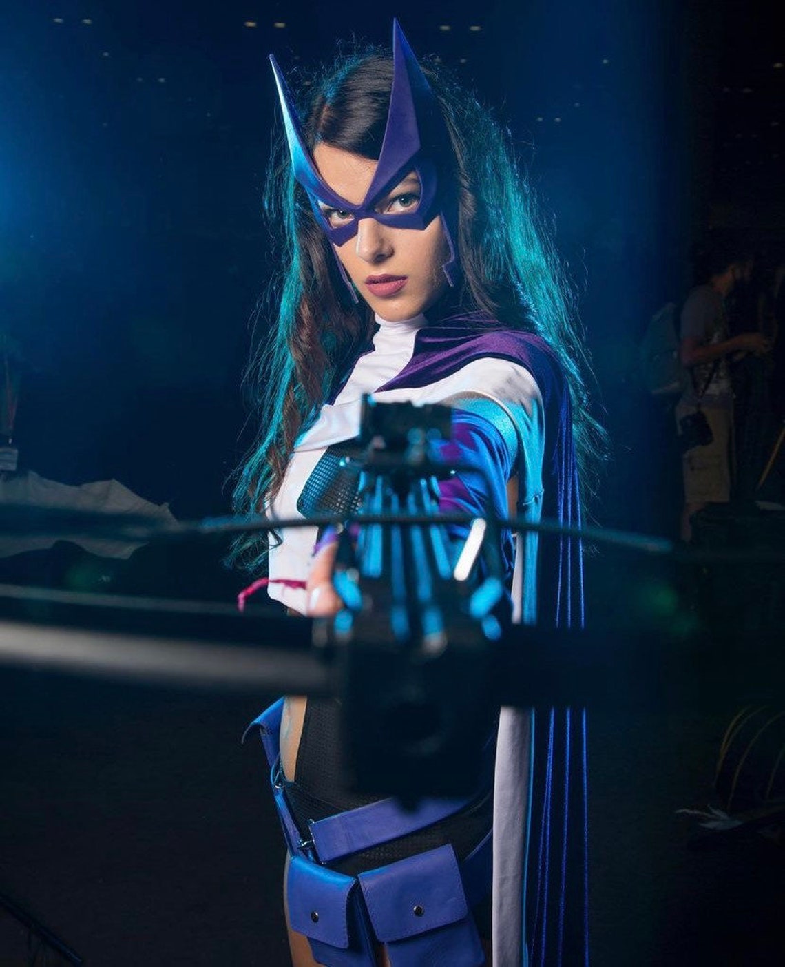 Purple Cosplay Mask, Hero Vigilante - Etsy