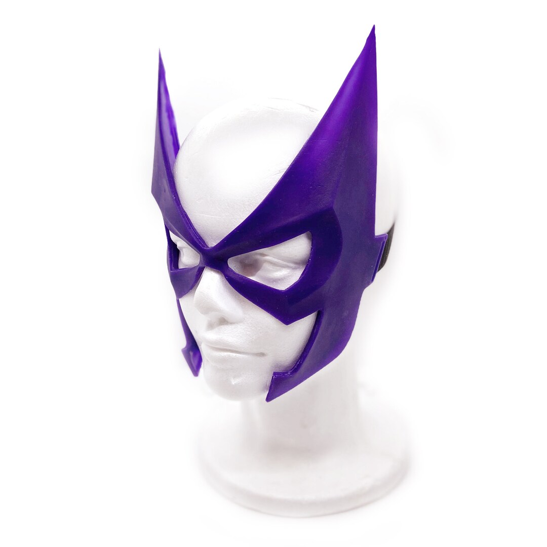 Purple Cosplay Mask, Hero Vigilante - Etsy