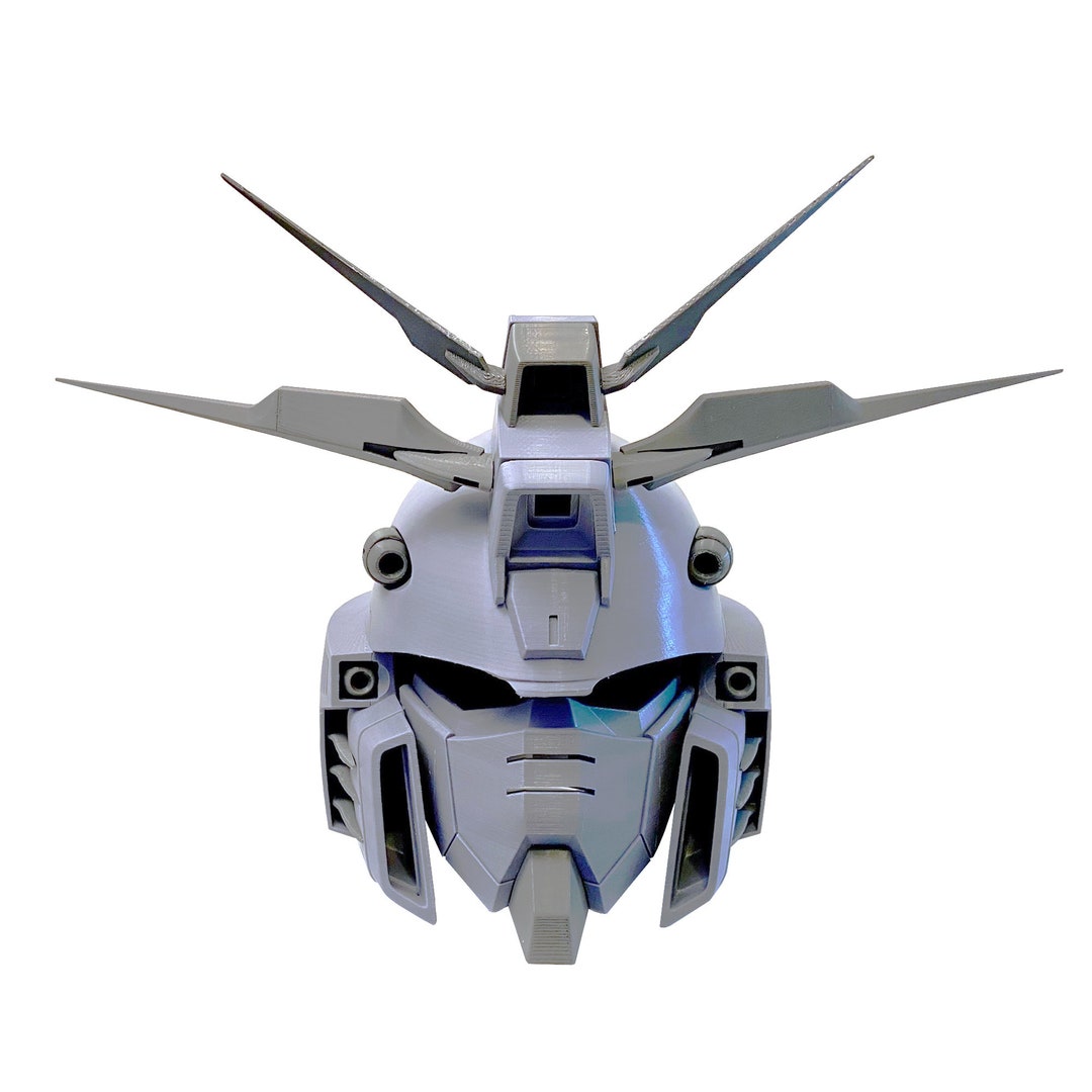The Burning God Gundam Helmet Raw 3D Print Cosplay Prop - Etsy