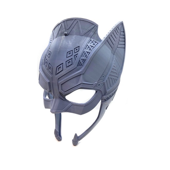 Queen Shuri Helmet Raw 3D Print Costume Prop | Etsy