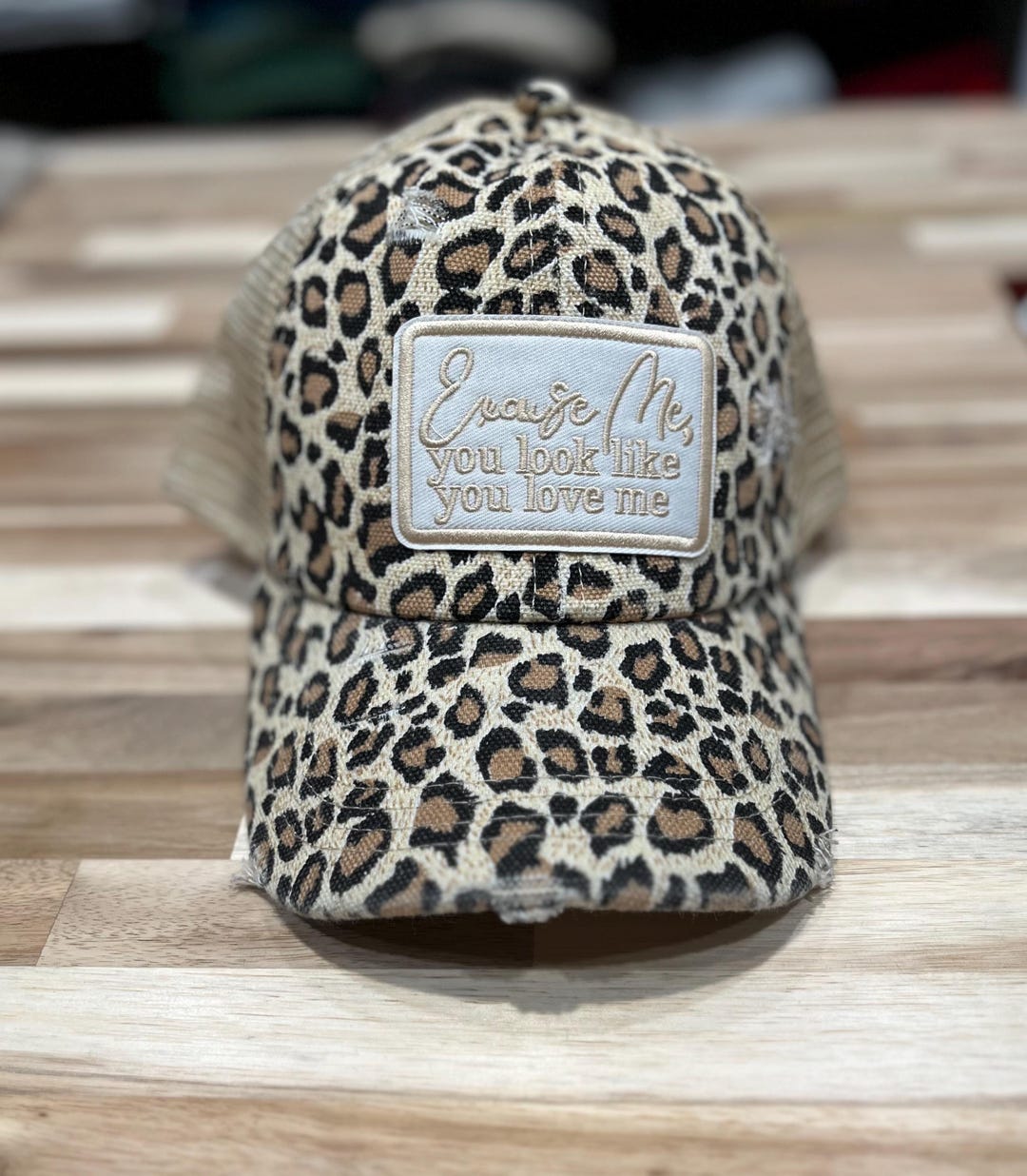 You Look Like You Love Me Cap - Beige - Etsy