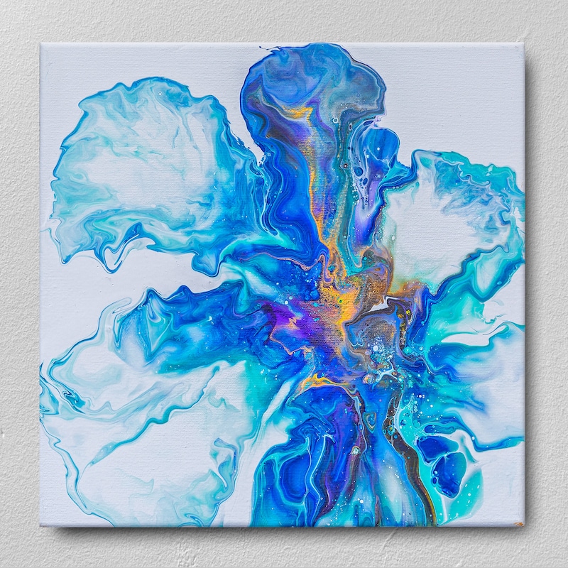Acrylic Pour Art - Etsy