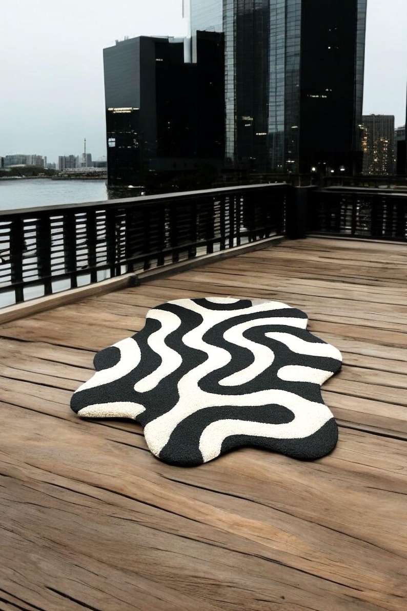 Living Room Carpet Bathroom Abstract Colorful Various Colors Bedside ...
