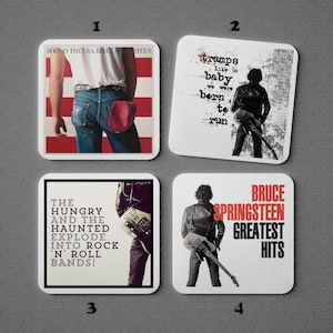 Bruce Springsteen Coasters, Fans of "the Boss" Choose Your Favorites to ...