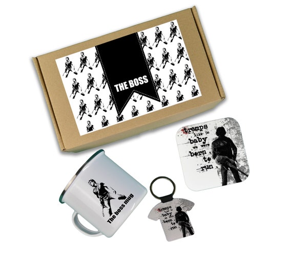 The Boss Bruce Springsteen Gift Box the Boss Mug - Etsy
