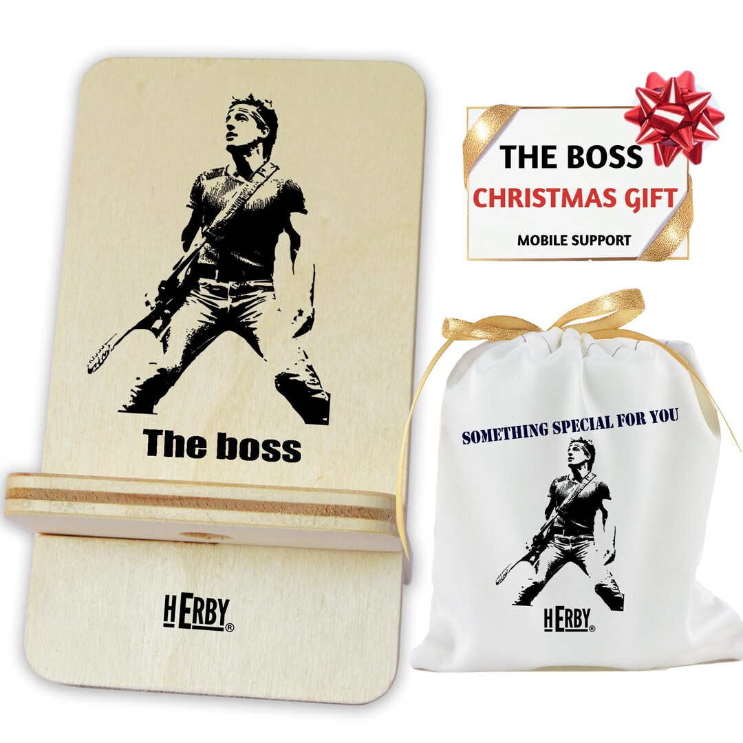 Bruce Springsteen Gift for Fans of the Boss Handmade Wooden Mobile Base ...