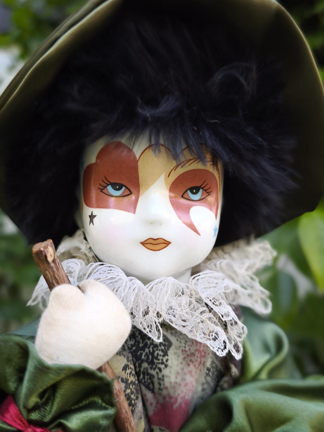 Vintage German Kitchen Witch Doll for Hanging Fairy Witch Figurine ...