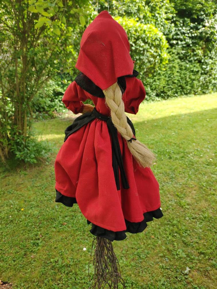 Vintage German Kitchen Witch Doll for Hanging Fairy Witch - Etsy