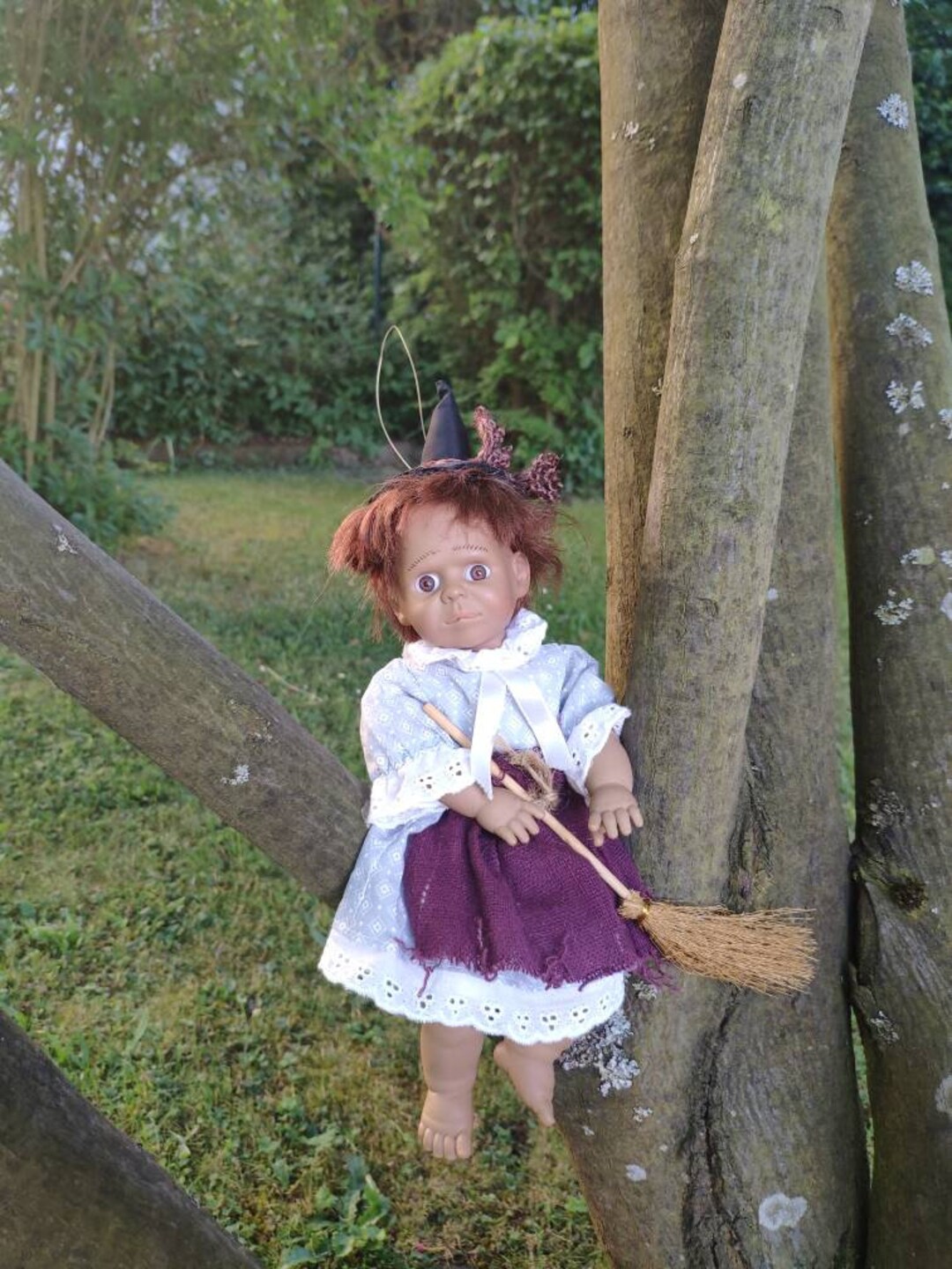 Vintage German Kitchen Witch Doll: Retro Home Decor (8") - Etsy