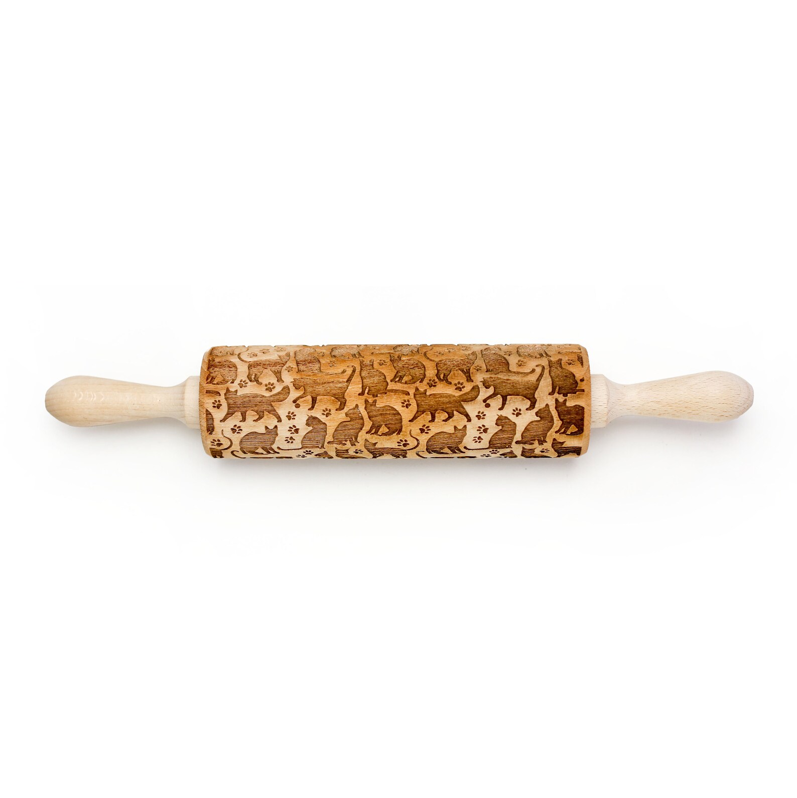 Cats Two Embossing Rolling Pin - Etsy