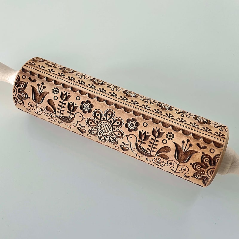 Flower Rolling Pin - Etsy