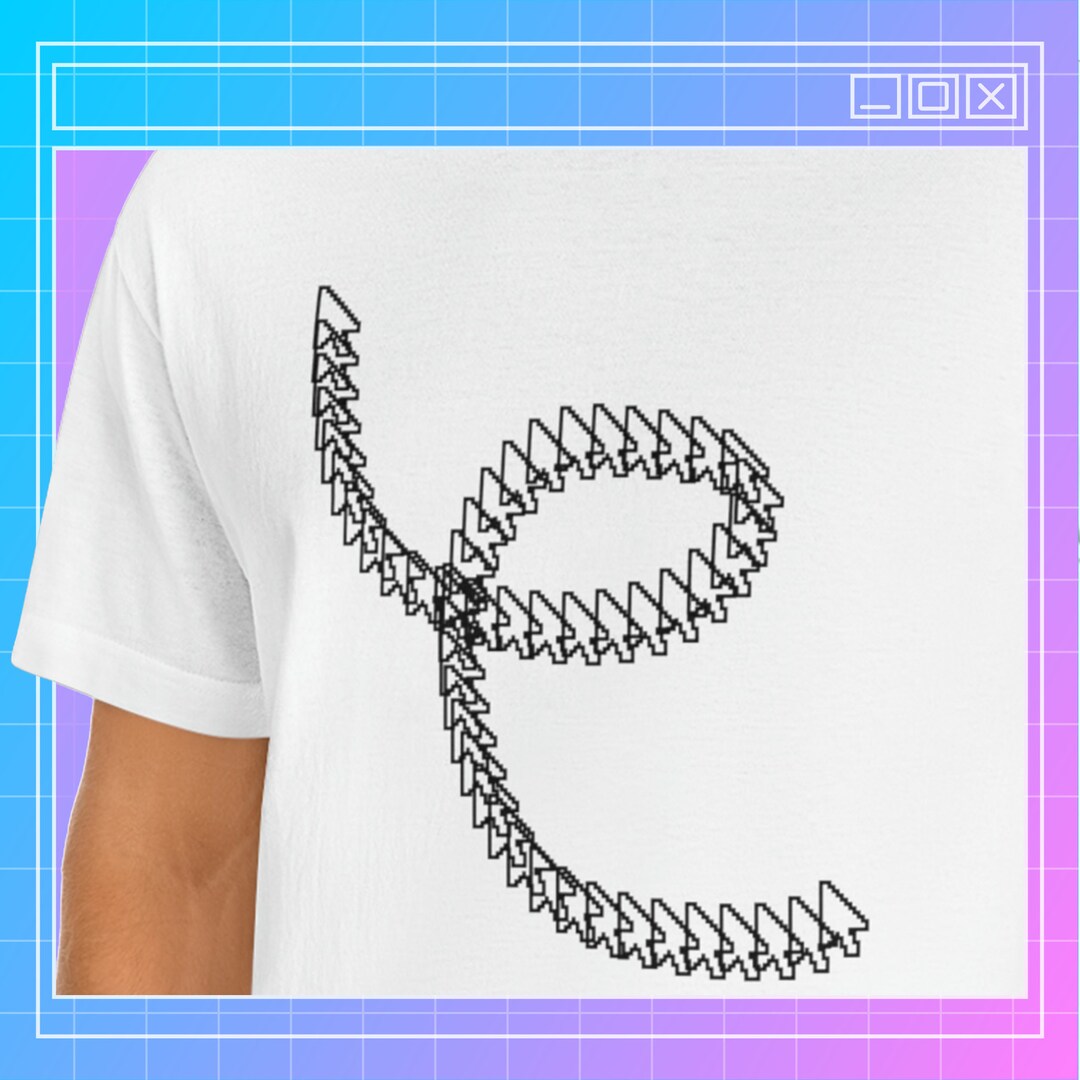 Computer Shirt Mouse Cursor Computer Guy Computer Geek - Etsy