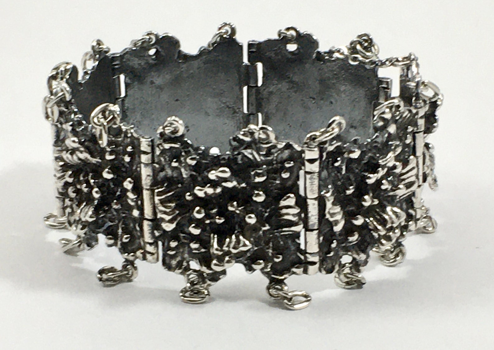 Pentti Sarpaneva, Heavy Modernist Silver Bracelet, Turun Hopea, Finland ...