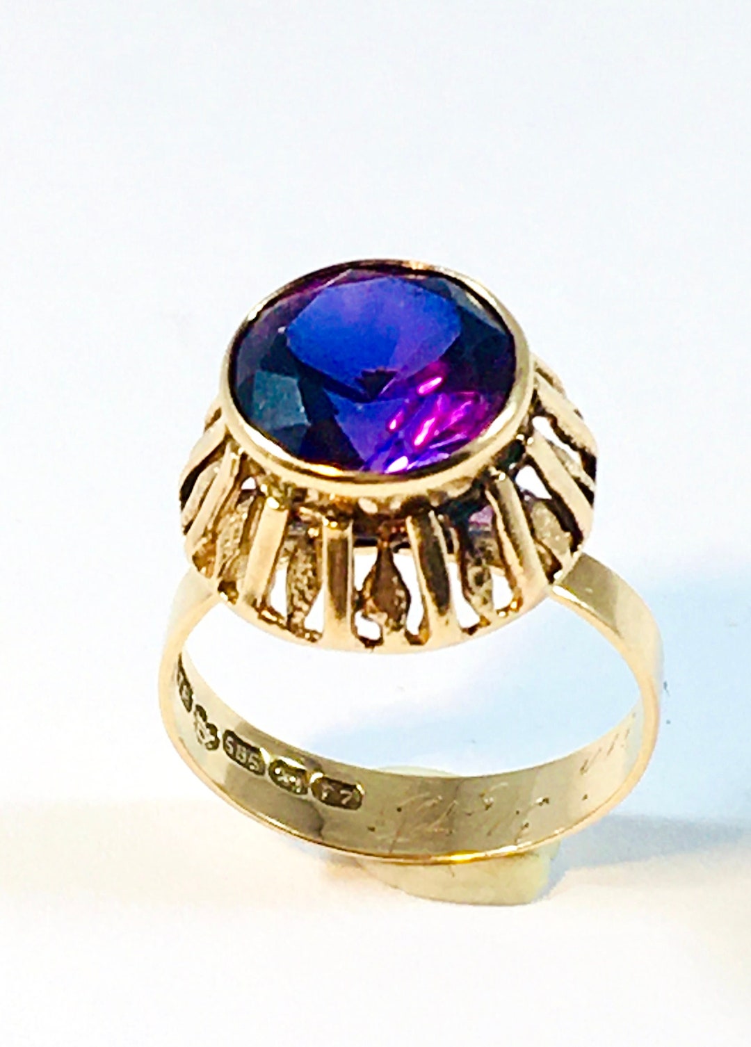 Veikko Rantanen, Vintage Gold Ring, Finland 1959 - Etsy