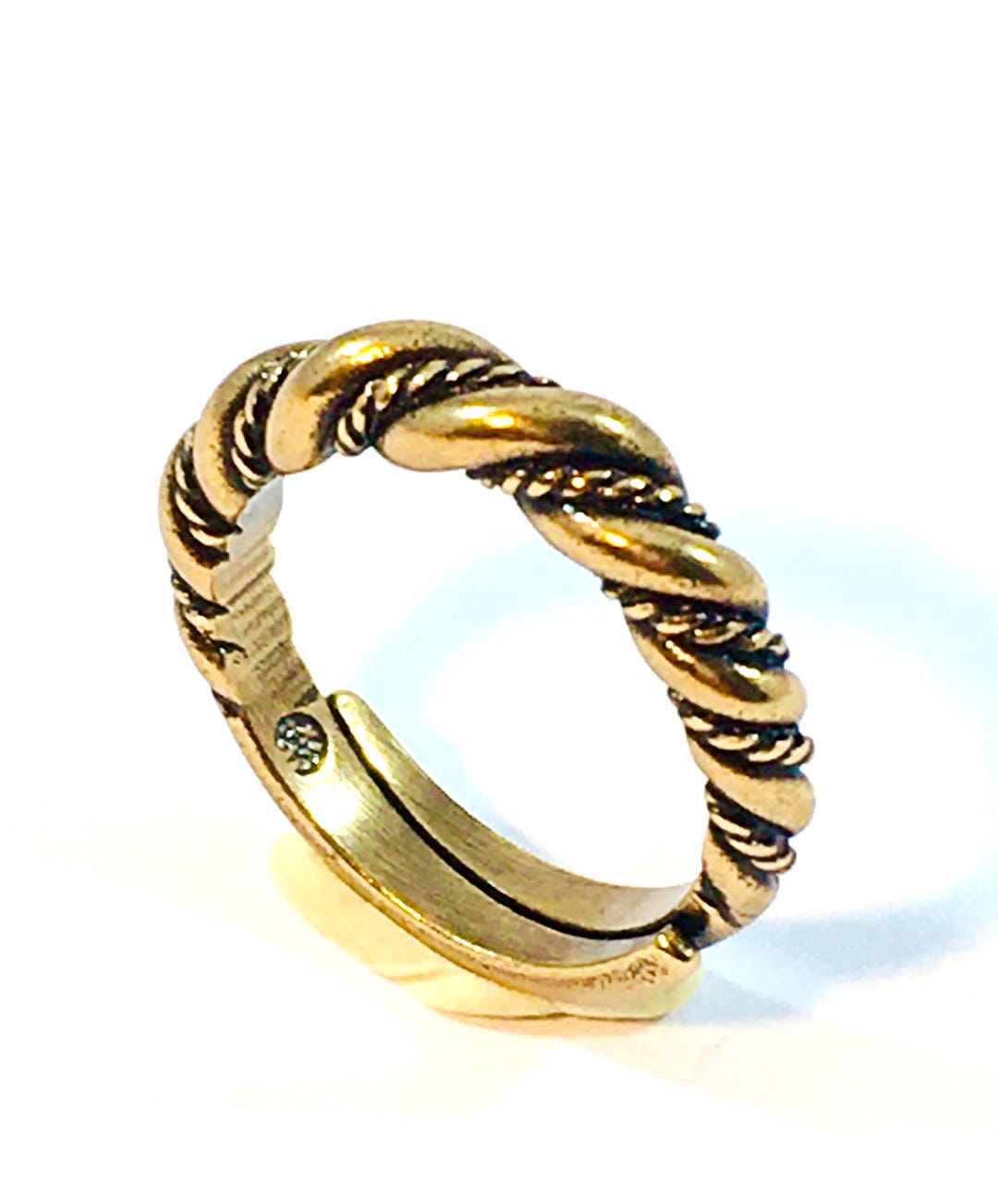 Kalevala Koru, Vintage Bronze Ring “halikon Lampolan Kierre”, Finland ...