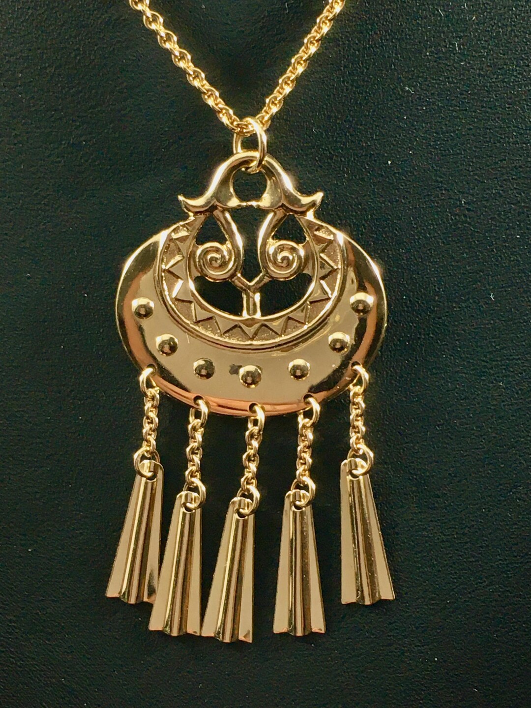 Kalevala Koru, Vintage Gold Necklace kuutar, Finland 1996 - Etsy