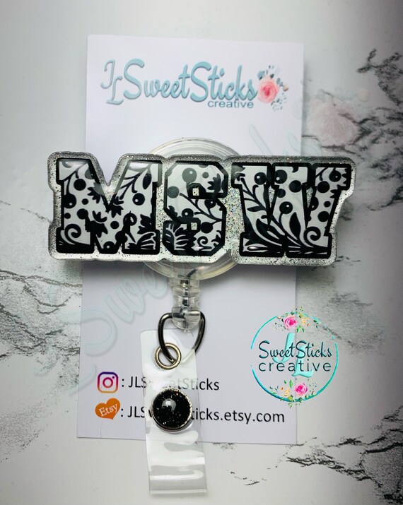Mental Health Acronym Badge Reel Social Worker LMSW MSW - Etsy